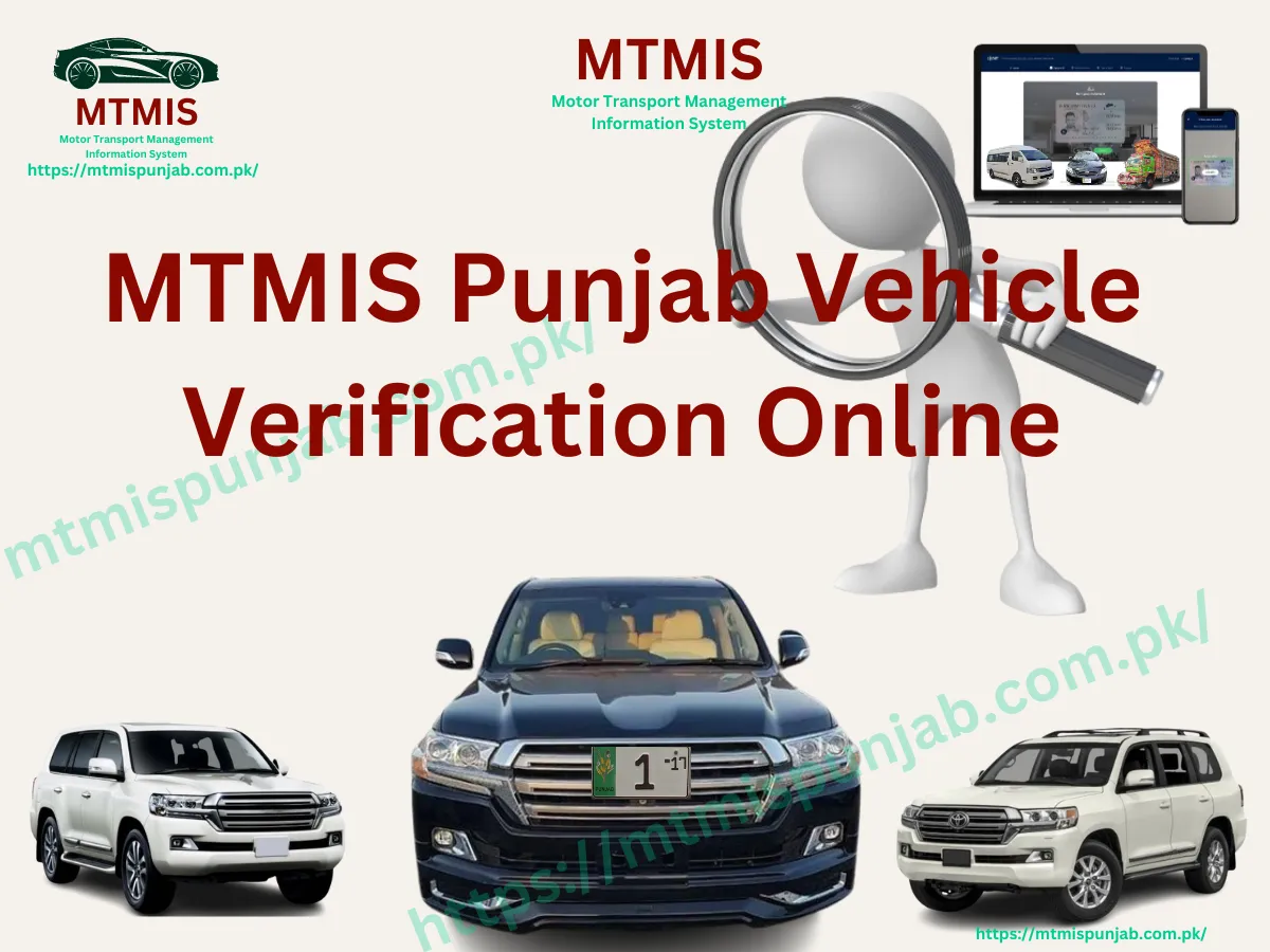 Vehicle Verification - MTMIS Punjab